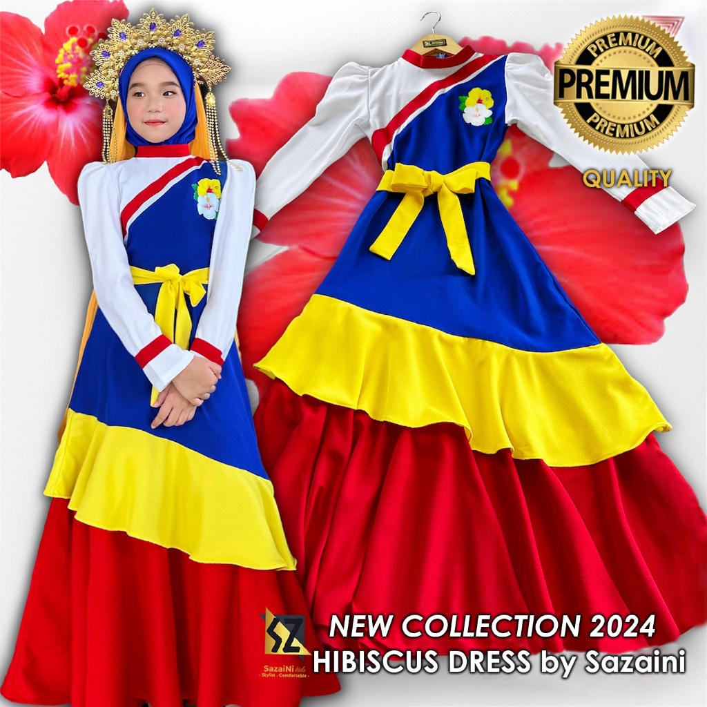 PREMIUM BAJU BUDAK JUBAH DRESS MERDEKA LELAKI DAN PEREMPUAN KEBAYA ...