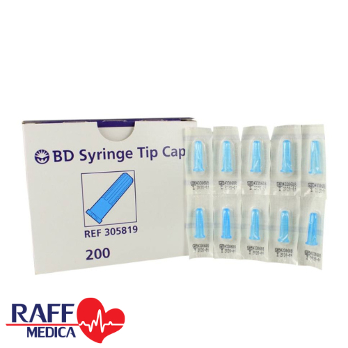 SYRINGE TIP CAP BLUE BD (200PCS/BOX) | Shopee Malaysia