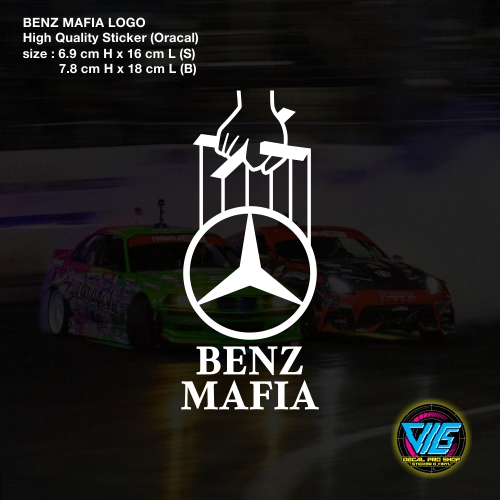BENZ MAFIA Sticker / Decal (High Quality Sticker) | Shopee Malaysia