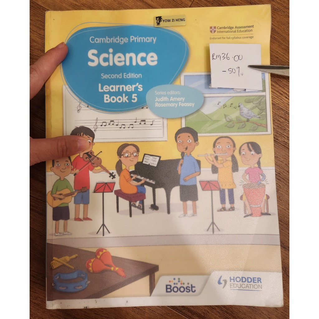 Cambridge Primary Science Learner's Book 5 Second Edition 9781398301733 | Shopee Malaysia