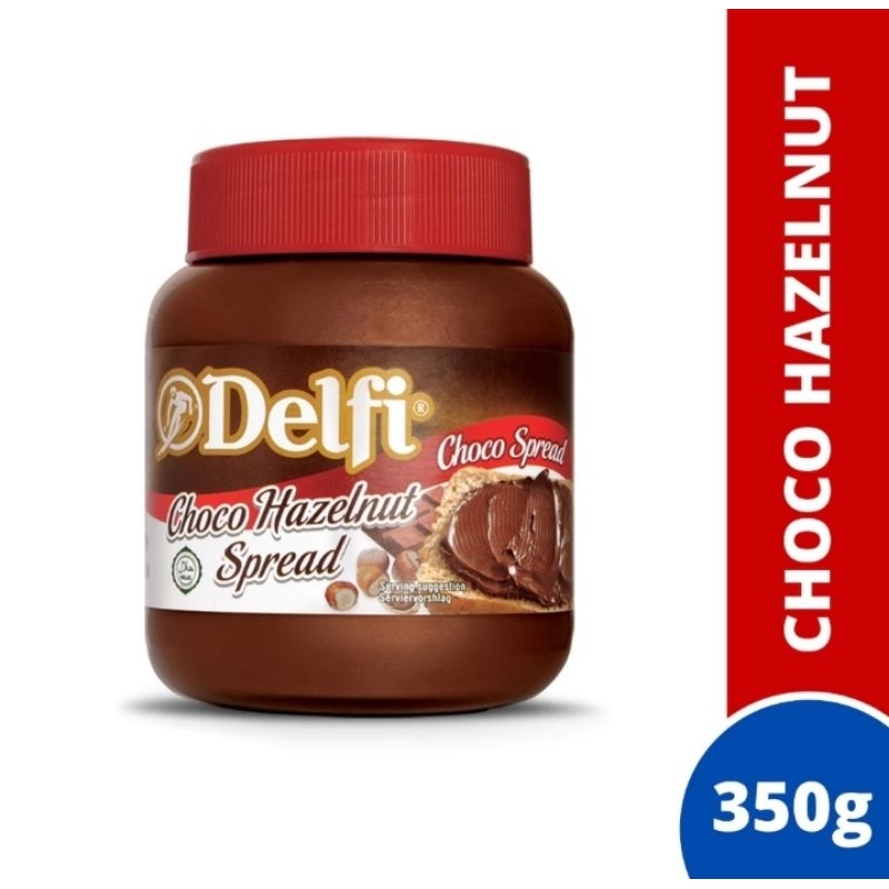 READY STOCK Delfi Choco Spread - Hazelnut Milk/Choco Hazelnut/Double ...