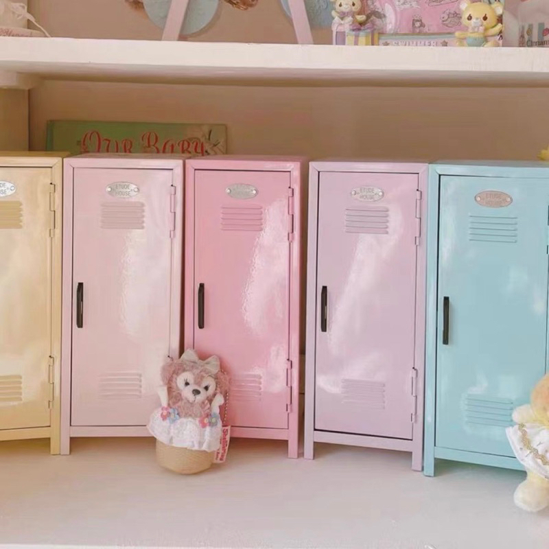 [PO] Mini Desk Locker Cabinet Kpop Girl Card Decoration Photocard ...