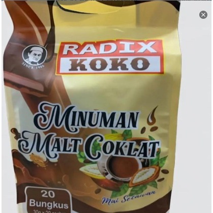 RADIX KOKO MALT COKLAT - 20 SACHET | Shopee Malaysia