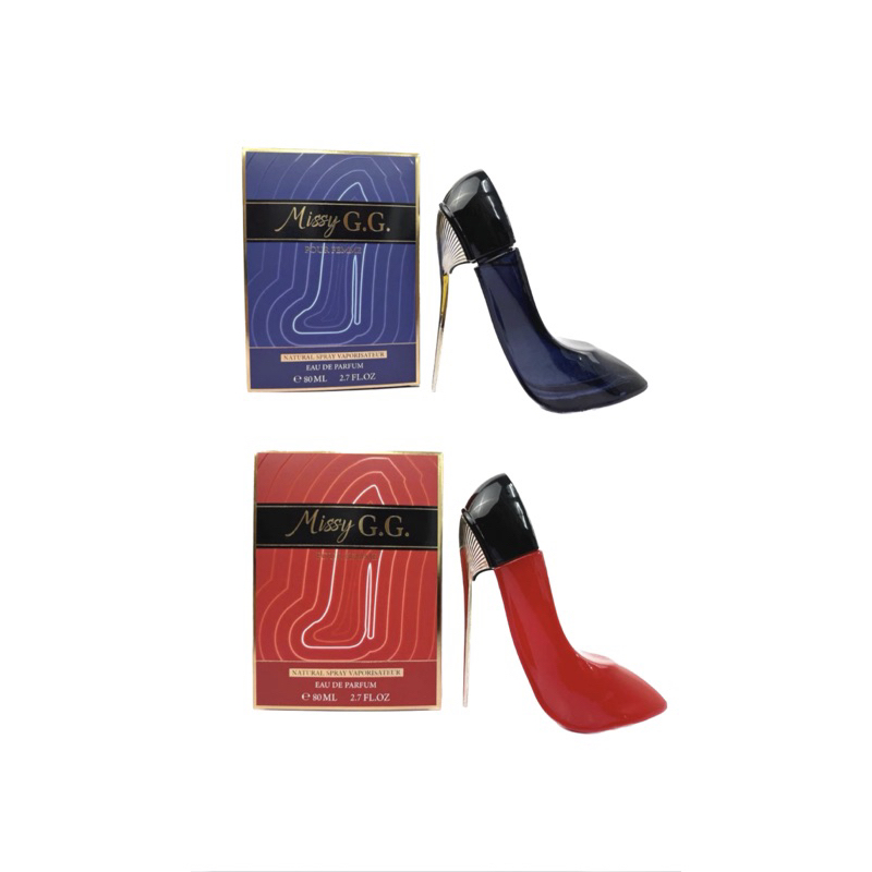 COMBO PERFUME MISS G.G BLUE + MISS G.G RED 100ML | Shopee Malaysia
