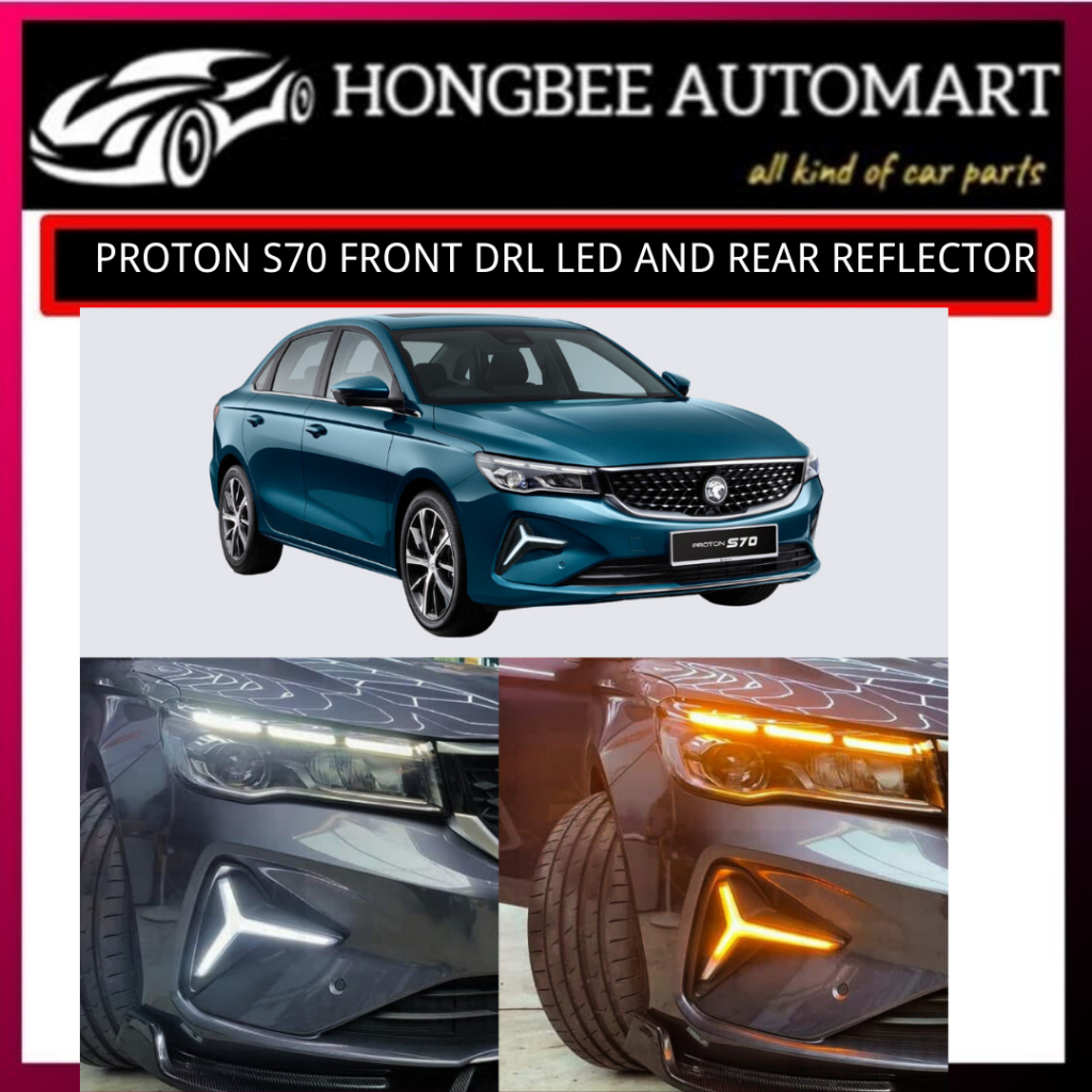 PROTON S70 FRONT DAYTIME RUNNING LIGHTS, DAYLIGHT & SIGNAL RUNNING ...