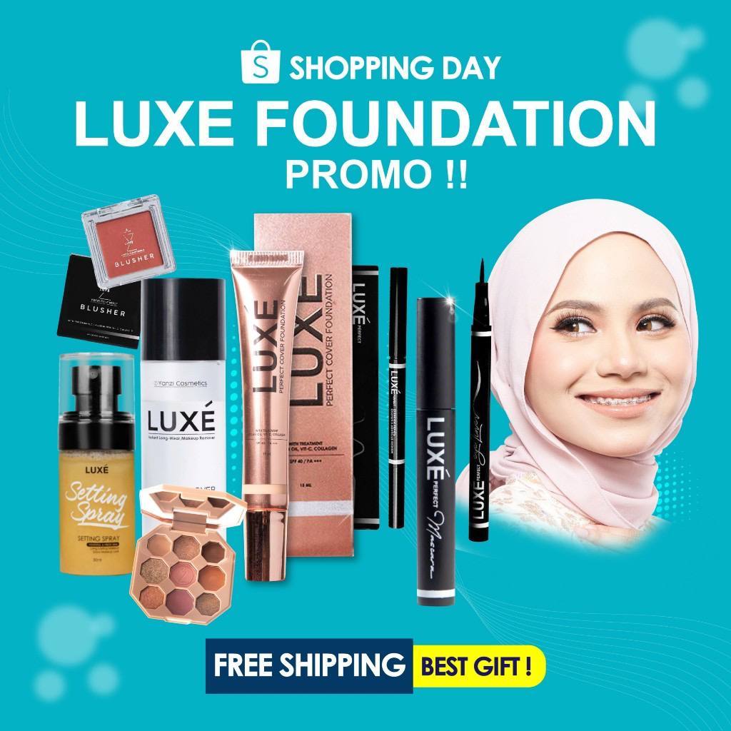 LUXE FOUNDATION 100% ORIGINAL HQ NEW PACKAGE PROMO SALE 2024 { FREEPOSTAGE + FREE COD🔥} | Shopee ...