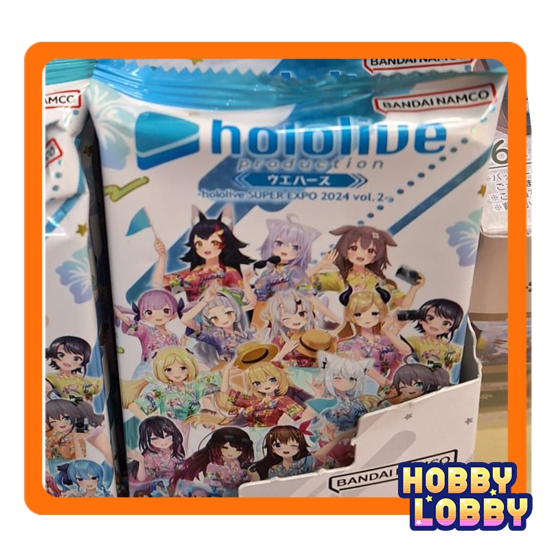 (READY STOCK) BANDAI - hololive production wafer hololive SUPER EXPO 2024 vol.2 (Box of 20 ...