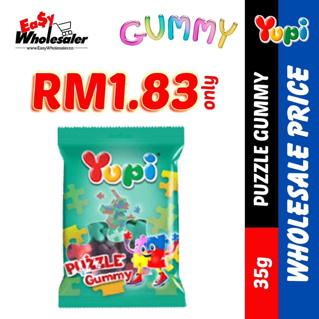 YUPI PUZZLE GUMMY 35G | Shopee Malaysia