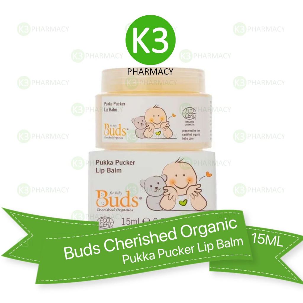 Buds Cherished Organics Pukka Pucker Lip Balm (15ML) | Shopee Malaysia