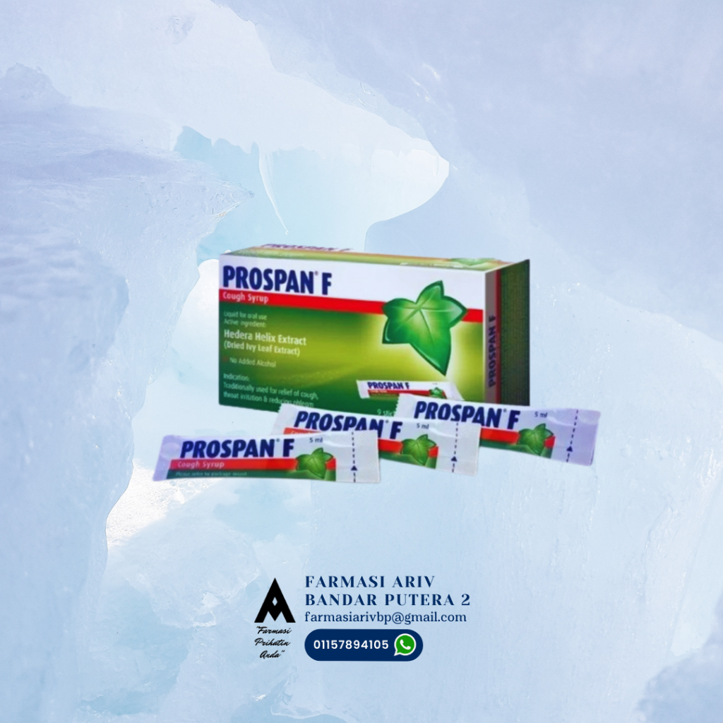 PROSPAN F COUGH SYRUP 9 STICK PACKS | Shopee Malaysia