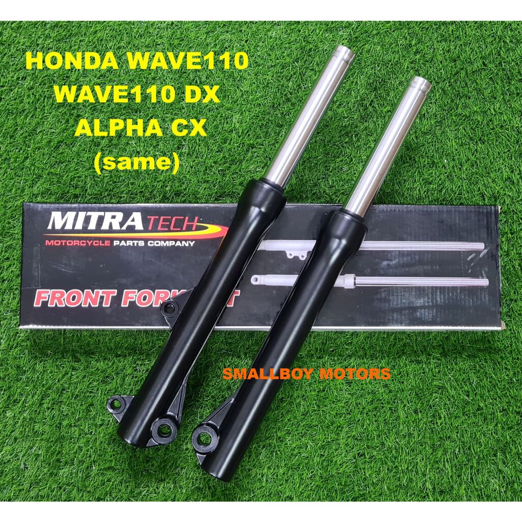 HONDA WAVE110 DX WAVE ALPHA CX110 FRONT MONOSHOCK ABSORBER BLACK MONO ...