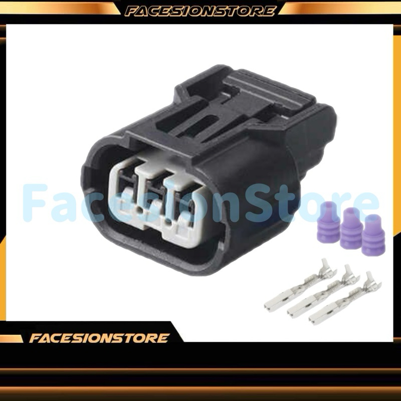 3 Pin Honda K20, Mitsubishi Triton Map Sensor Socket Connector | Shopee ...