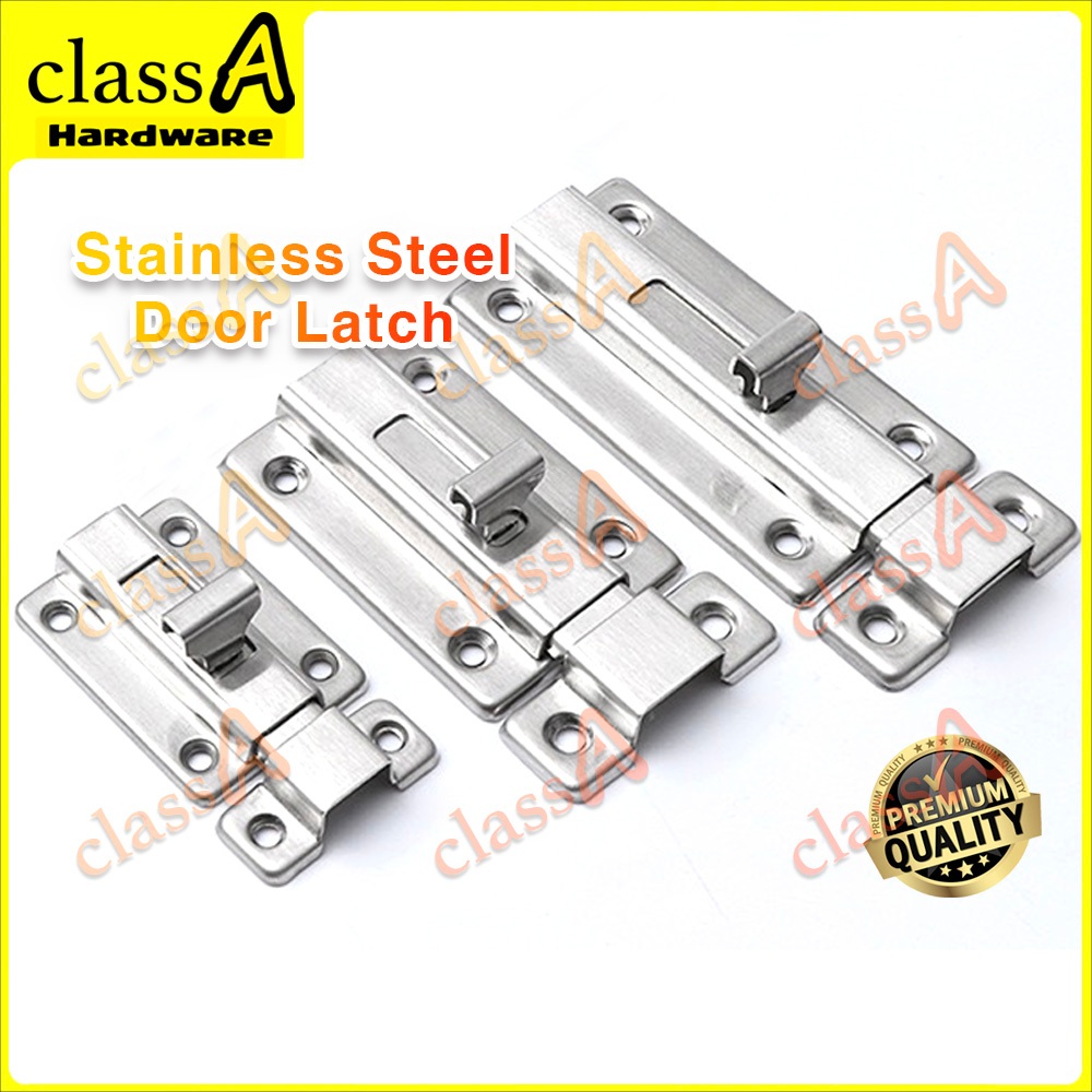 ClassAHW Stainless Steel Door Bolts Latch Slug Sliding Door Lock ...