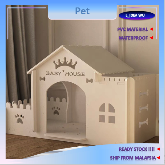 Pet Bed Cat House Indoor Outdoor Pet House Rumah Kucing Tempat Tidur ...