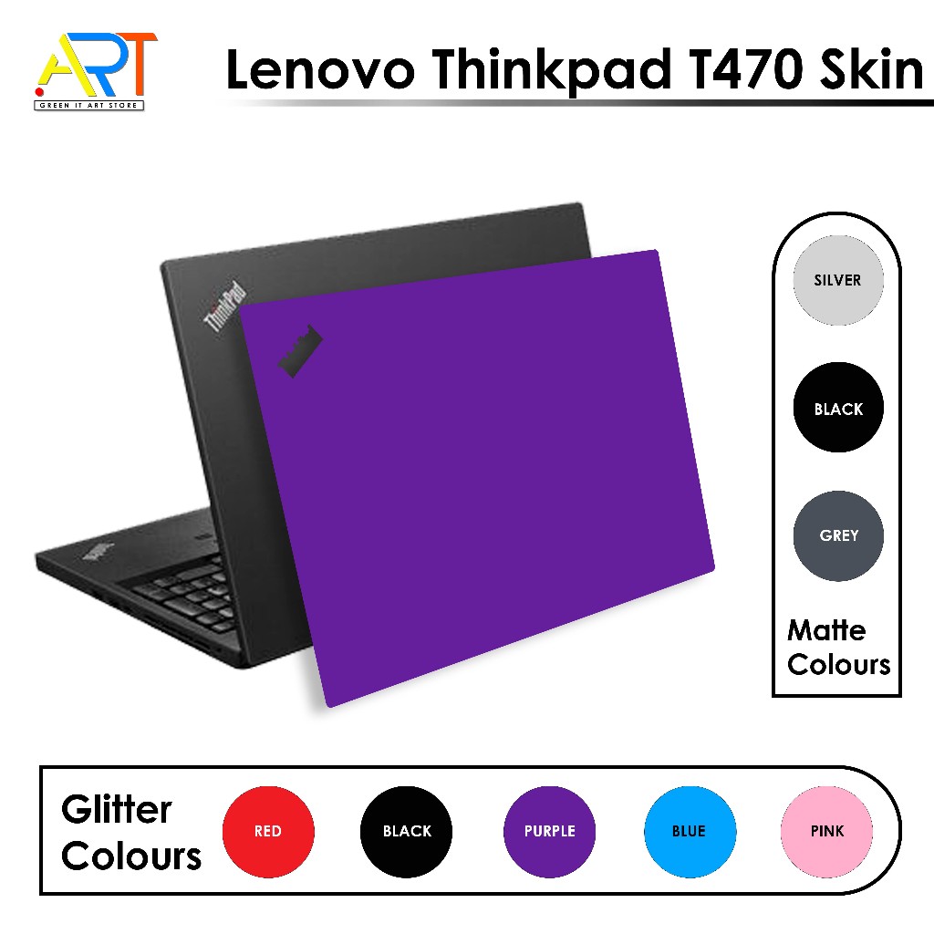 Lenovo Thinkpad T470 Skin Sticker / DIY / Easy To Paste / GreenIT ...