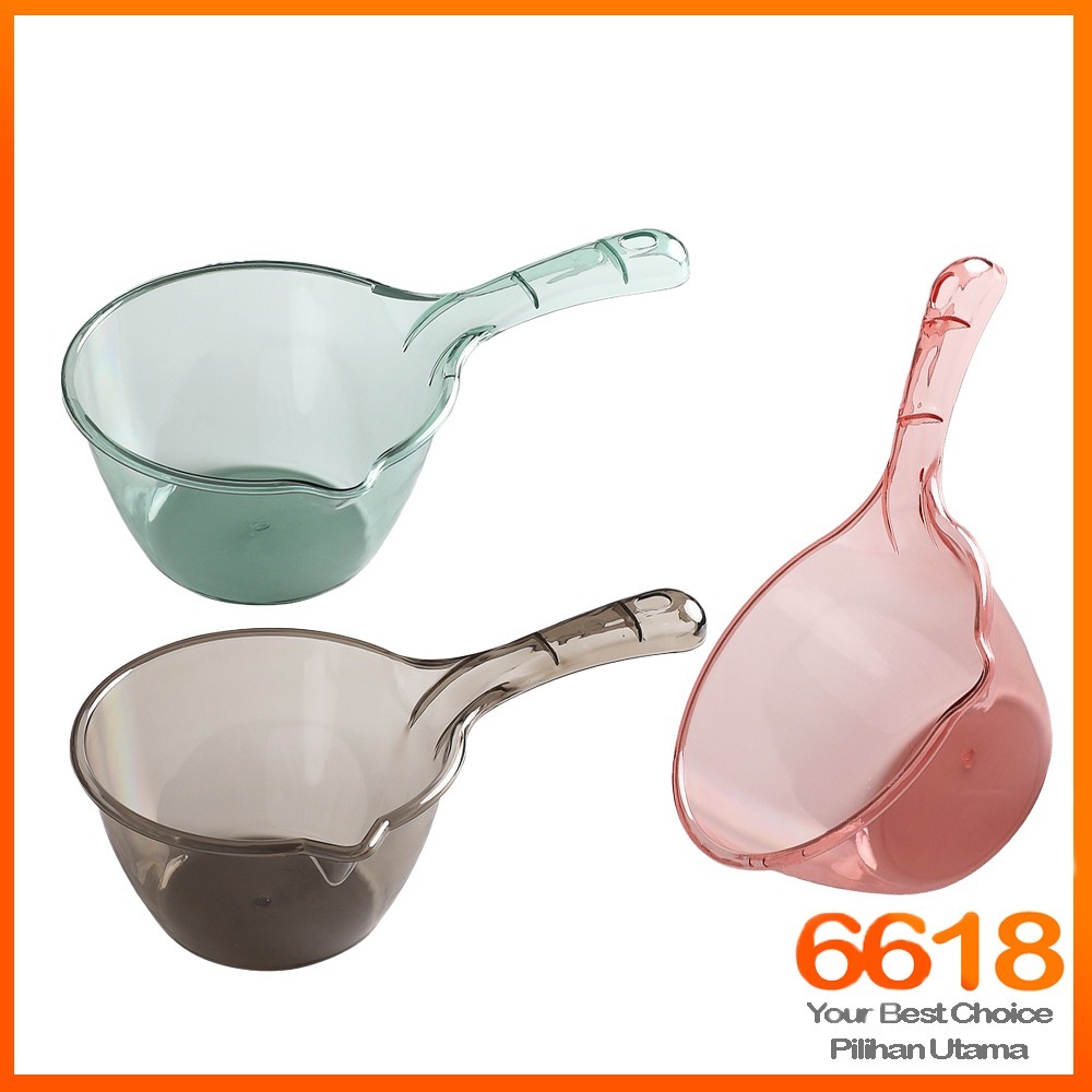 Senduk Air Plastik Telus Isi Rumah Keperluan Harian Dapur Gantung ...