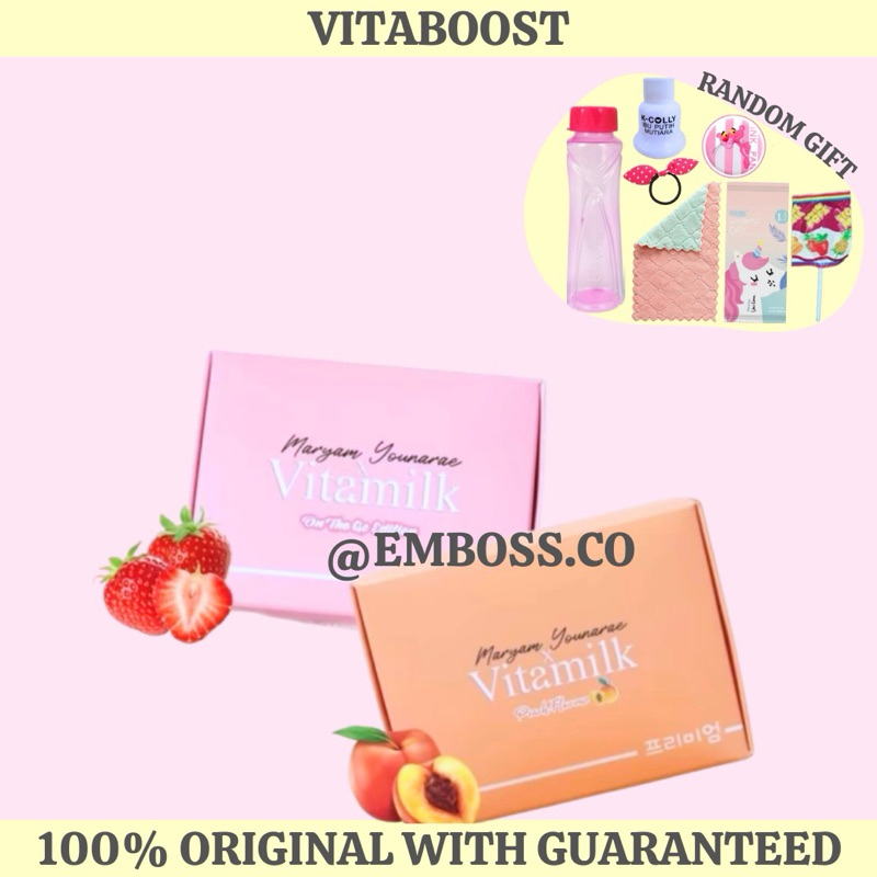 🎁3 FREE GIFT🎁 VITA BOOSTER VITABOOST ORIGINAL VITAMILK ORIGINAL ...