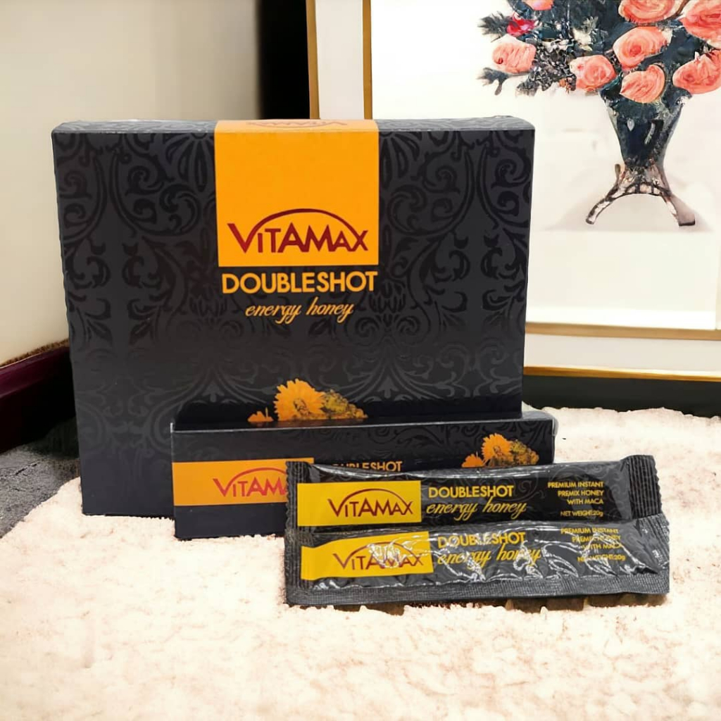 Vitamax Doubleshot Energy Honey For Men Permium Instant Premix Honey