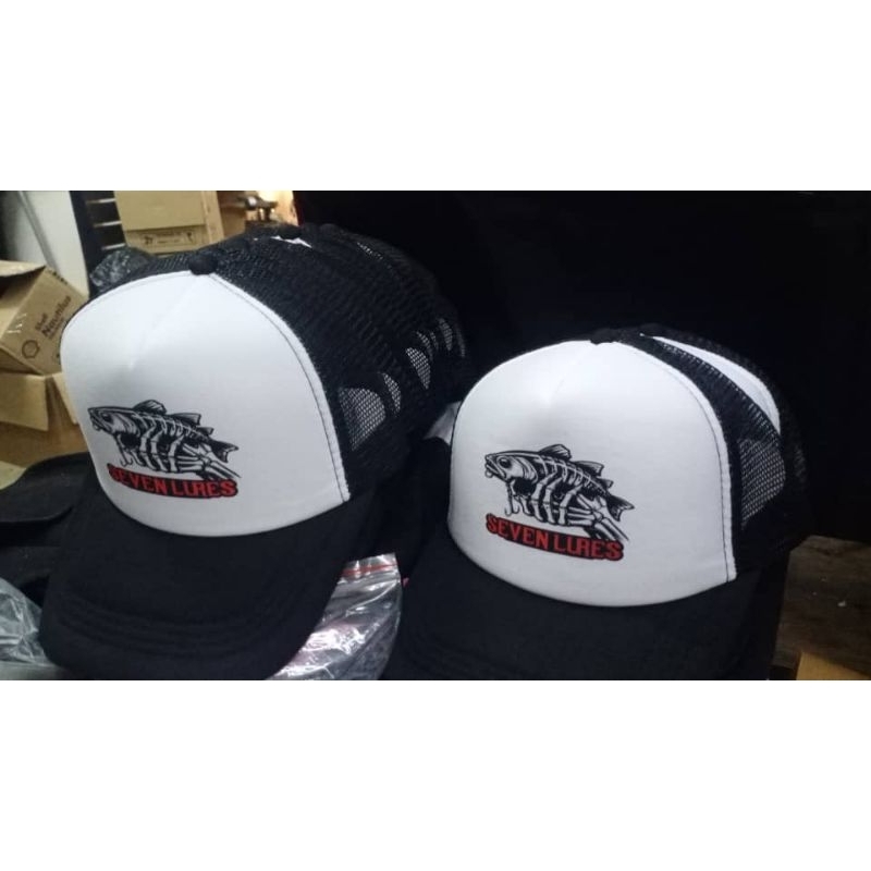 SEVENLURES FISHING HAT CAP TOPI MEMANCING BY SEVENLURES DRV EXP TOMANIA ...
