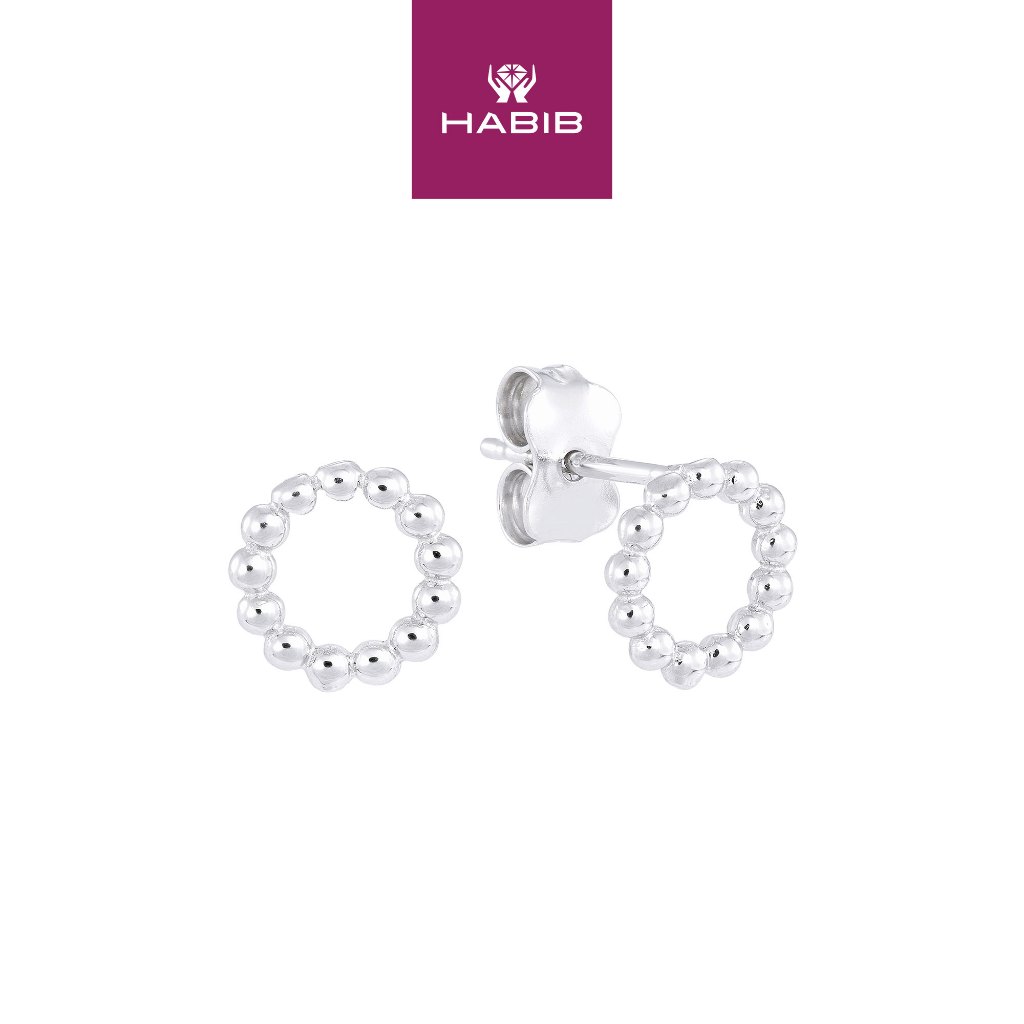 HABIB 375/9K White Gold Earrings XXE12995-W | Shopee Malaysia