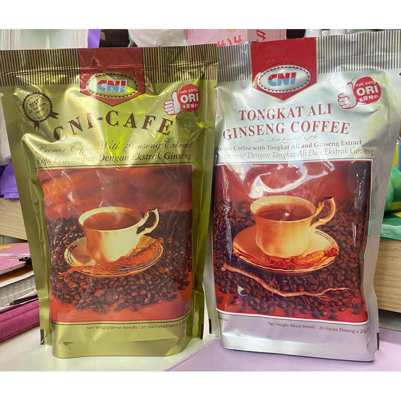 CNI KOPI TONGKAT ALI GINSENG ORIGINAL | Shopee Malaysia