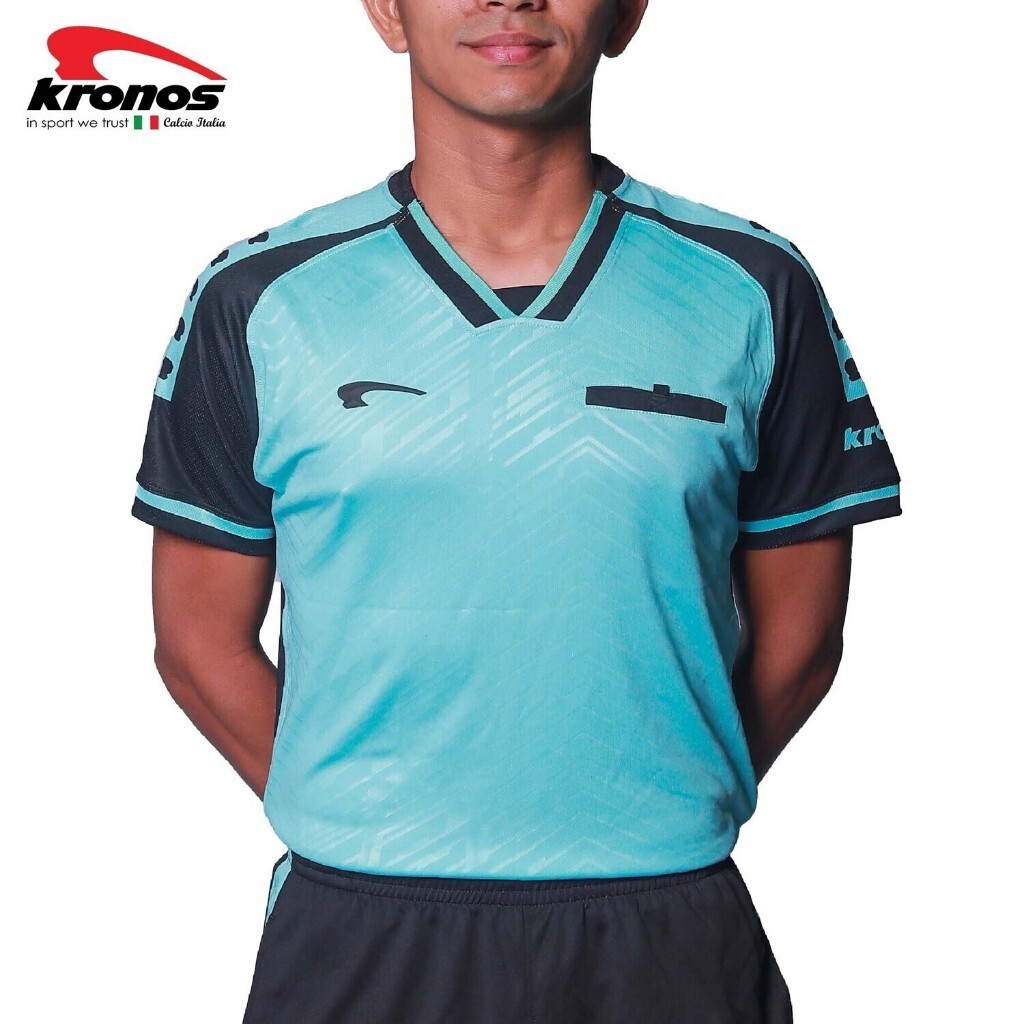 Kronos Official 2024 Referee Jersey Turqoise | Shopee Malaysia