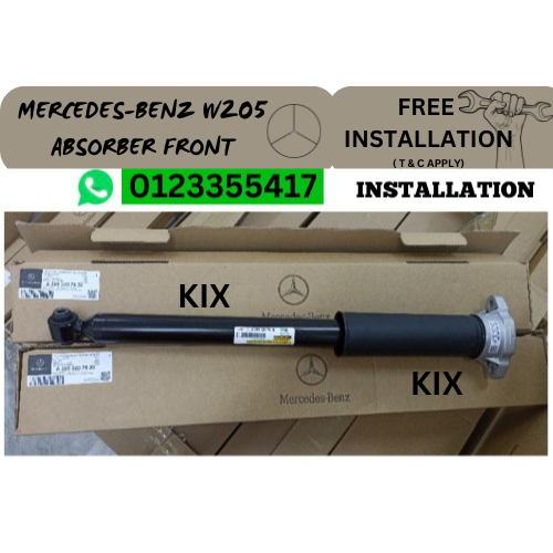 (ONE PAIR) ORIGINAL ABSORBER REAR MERCEDES-BENZ C-CLASS W205 C180 C250 ...