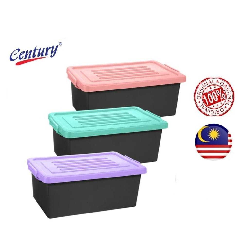 [WHOLESALE] Century Storage Box 32L 3PCS 6PCS Multipurpose Box Kotak ...