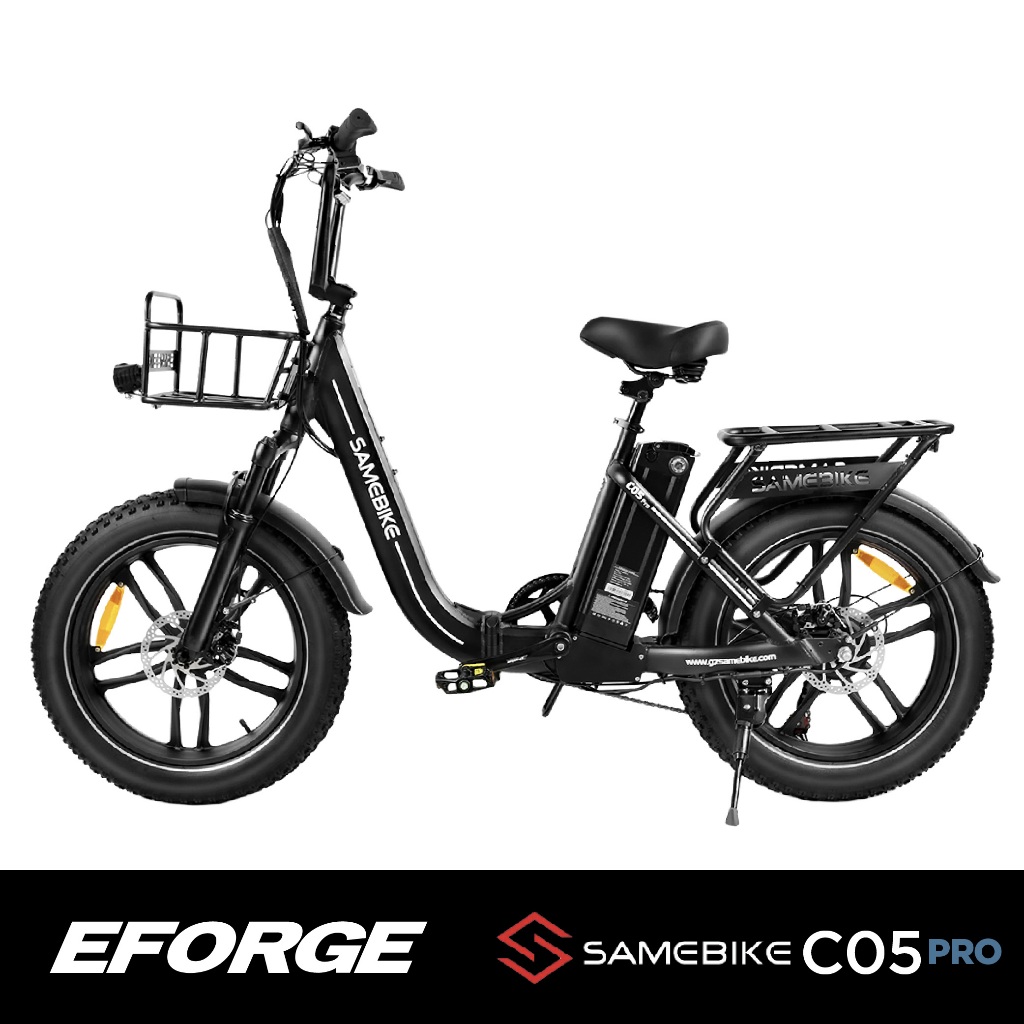 Electric Bicycle SAMEBIKE C05 Pro (Foldable Stepthrough Fat Bike ...