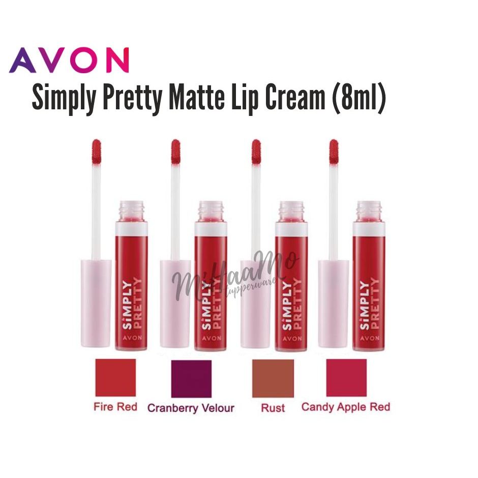 Avon Simply Pretty Lip matte Cream (8ml) | Shopee Malaysia