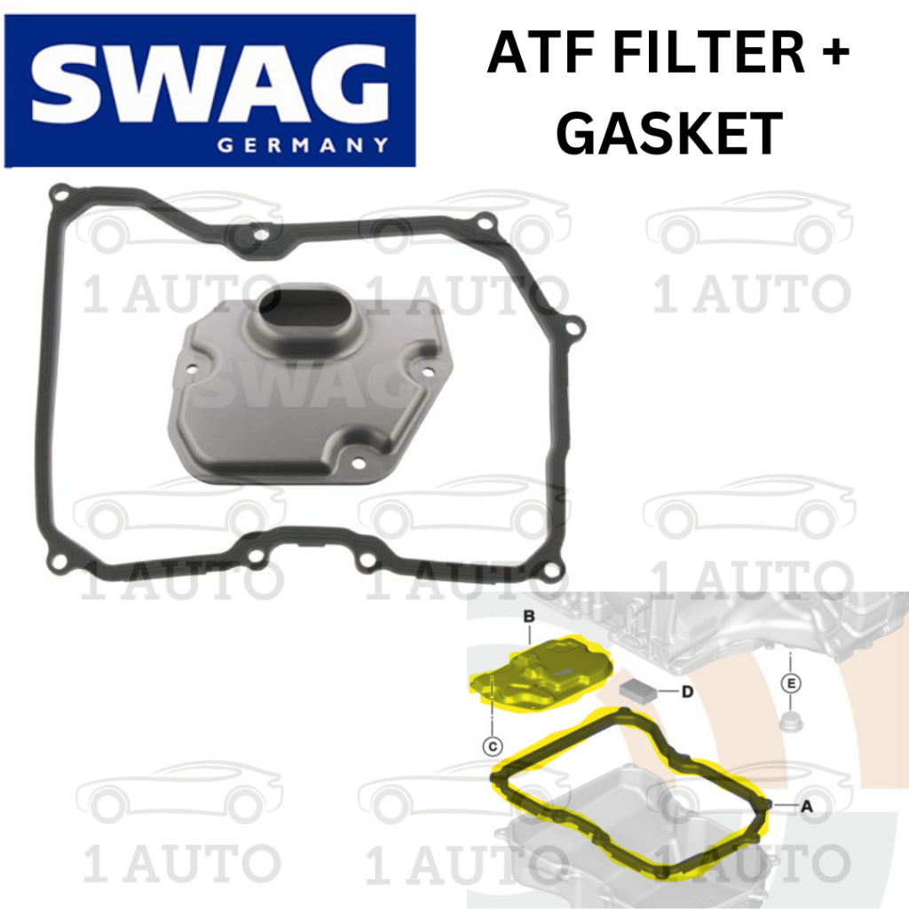 SWAG GERMANY ATF FILTER MINI R55 CLUBMAN COOPER S R56 R57 R58 R59 ...