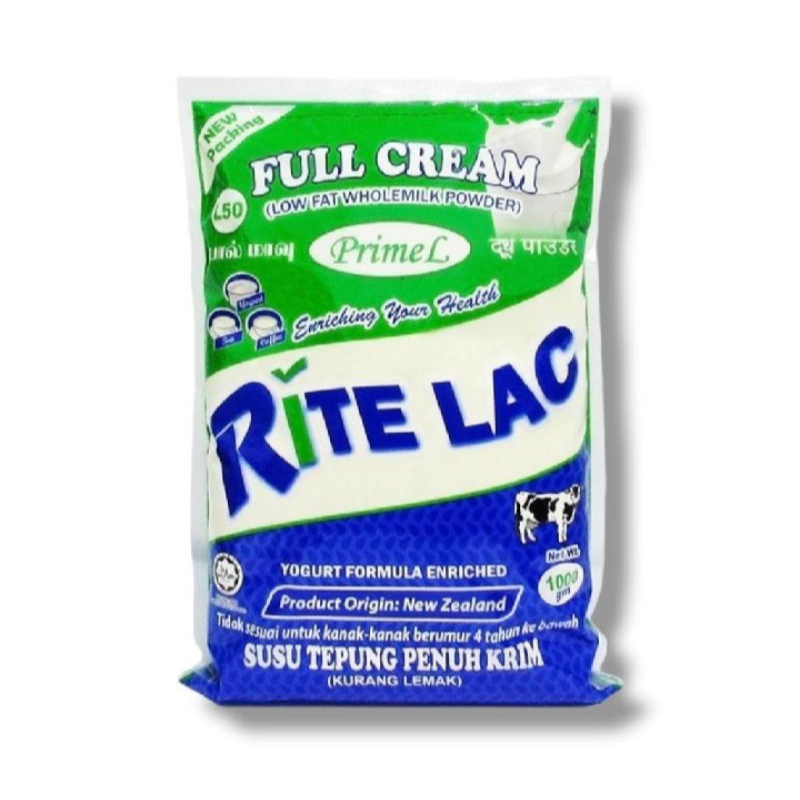 Rite Lac L50 Full Cream Milk Powder 1KG | Shopee Malaysia