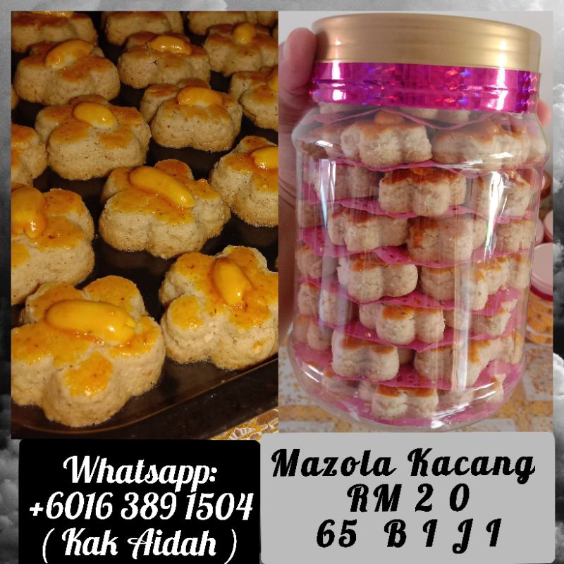 Biskut Mazola Kacang 65Pcs | Shopee Malaysia