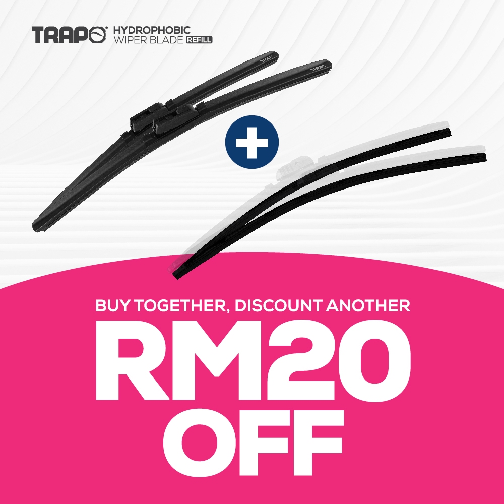 Trapo Hydrophobic Car Wiper Blade Proton X50 (2020-Present) 1 Set ...