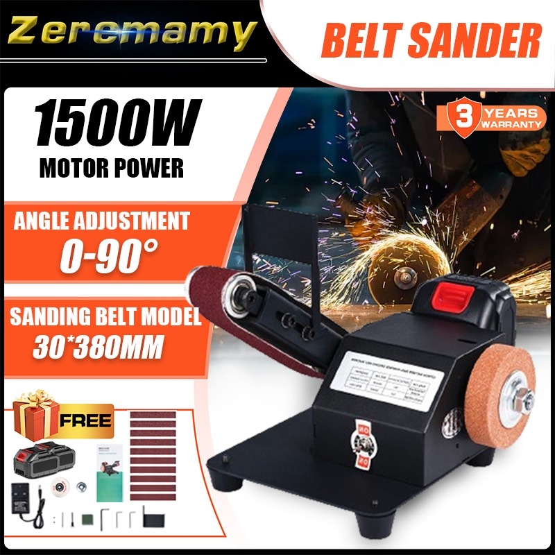 3 Years Warranty Belt Sander/Cordless Bench Sanding Machine/Mini DIY ...