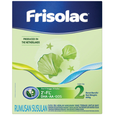 Frisolac Step 2 Infant Formula 600g | Shopee Malaysia