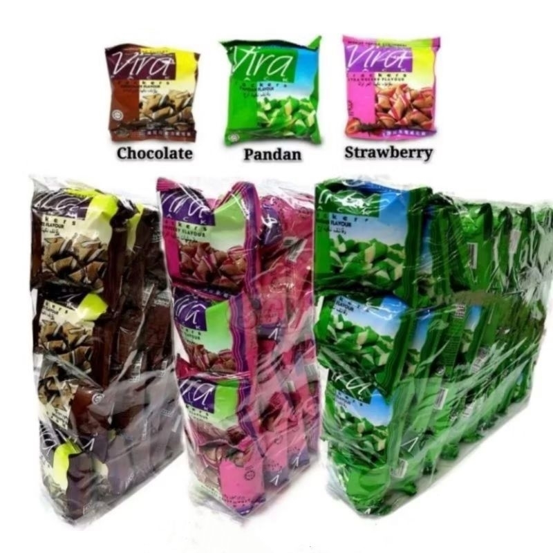 [TKM] Vira Pack Crackers 40Packs x 10g | Shopee Malaysia