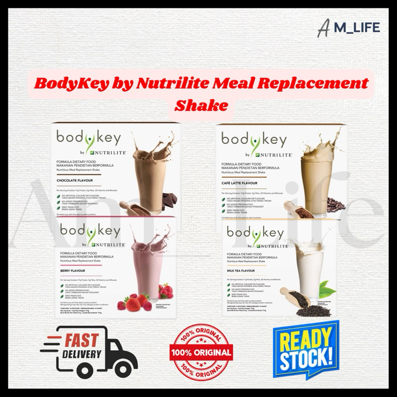 AMWAY BodyKey by Nutrilite Meal Replacement Shake - Ready Stock ...