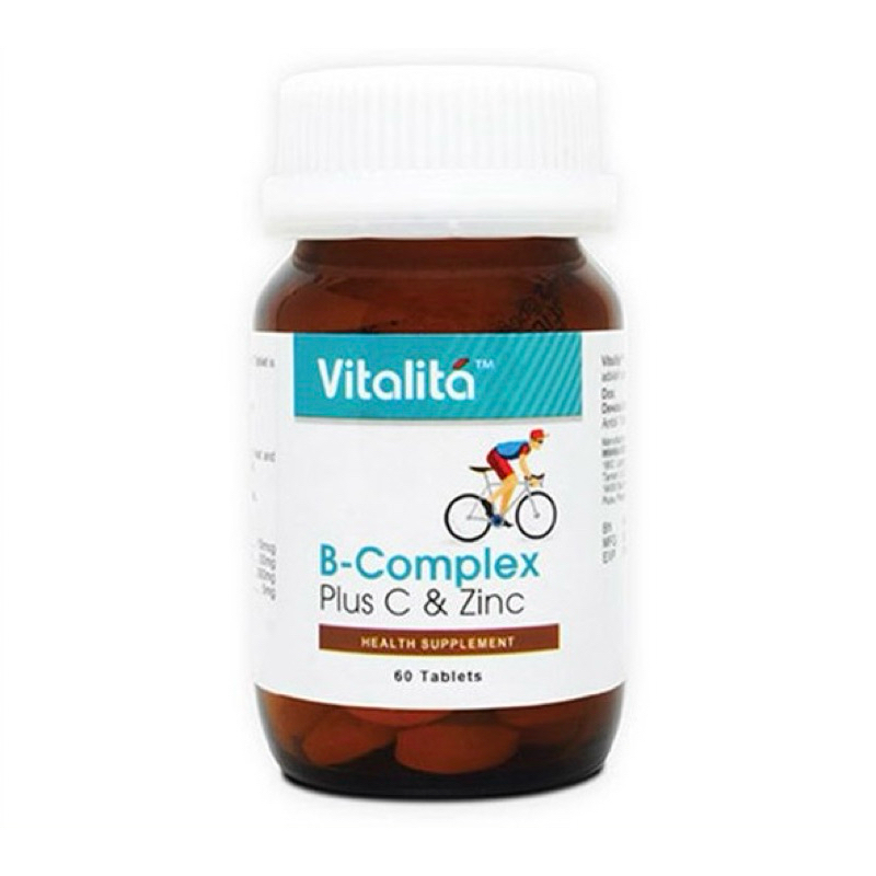 VITALITA B-COMPLEX PLUS C & ZINC TABLET 60S | Shopee Malaysia
