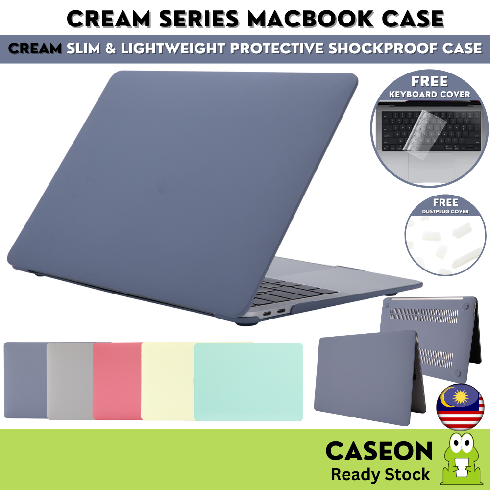 CREAM Hard PC Case for MacBook Pro Air 13 14 16 15 M4 M2 M3 M1 A2941 ...