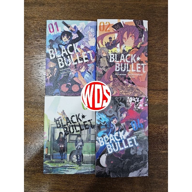 Manga : Black Bullet volume 1-4 (End) (English Version) | Shopee Malaysia