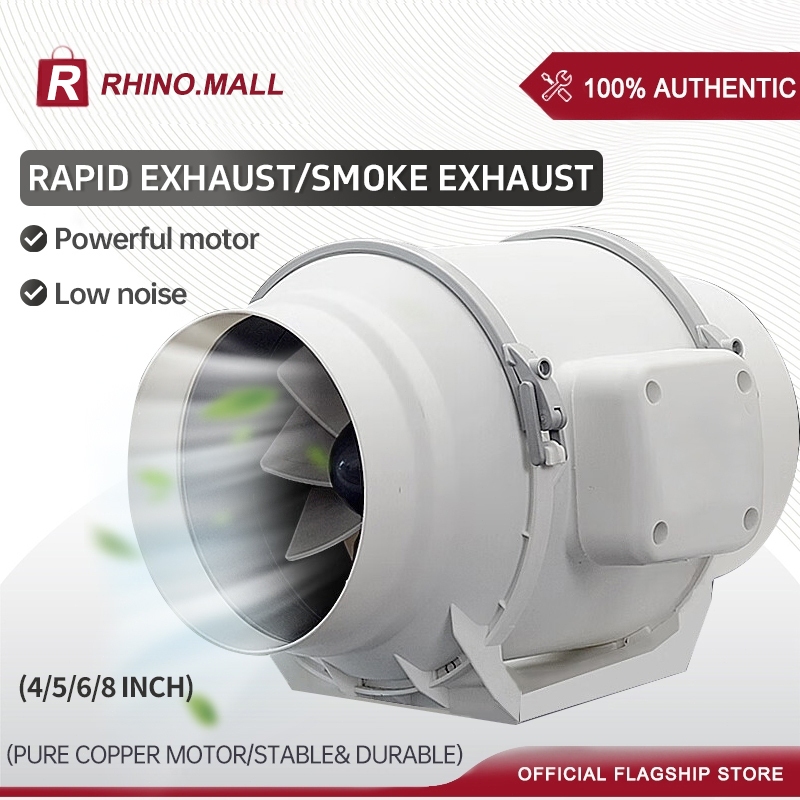 Exhaust Diagonal Flow Pressurized Fan Bedroom Living Room Toilet Guest ...