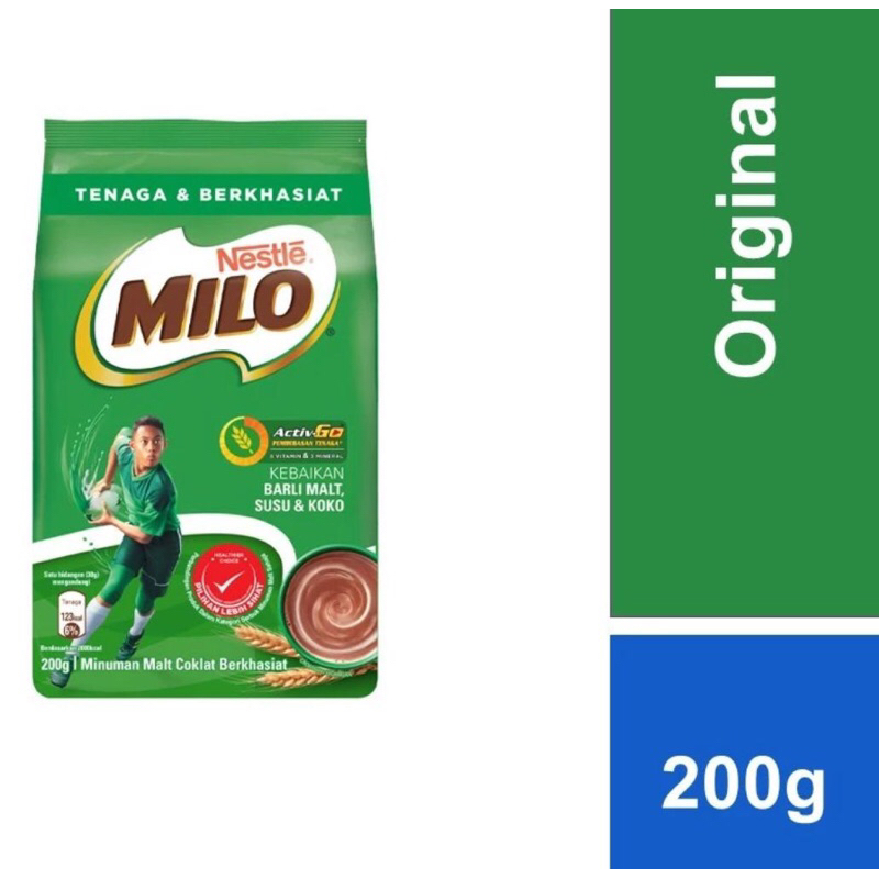 Nestle Milo Activ-go 200g | Shopee Malaysia