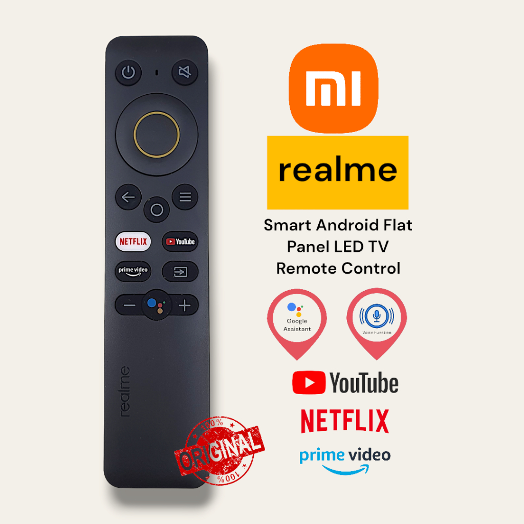 Original Realme Smart Android LED TV With YouTube Netflix Prime Video ...