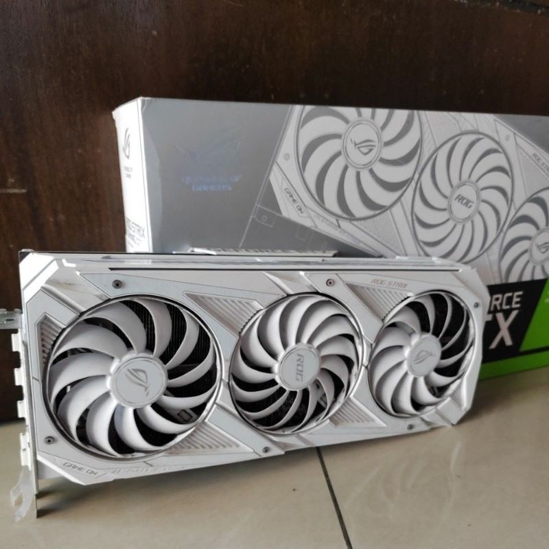 Asus RTX 3080 ROG Strix OC White Edition | Shopee Malaysia