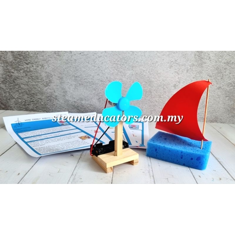 Science Experiment STEAM STEM Projek RBT KSSR KSSM Wind Energy | DIY ...