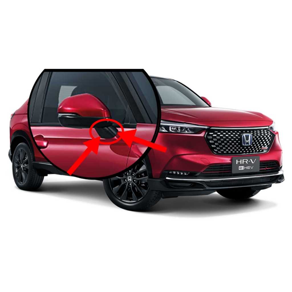 ORIGINAL HONDA HRV RV3 RV5 2022> SIDE MIRROR COVER LOWER BAWAH 76202 ...