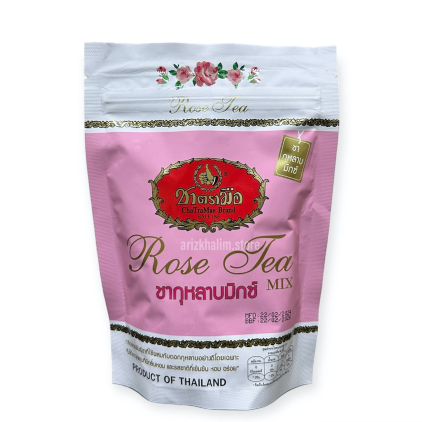 Thai Rose Tea Mix ChaTraMue Brand Teh Ros Thailand 150g [EXP: 2026 ...