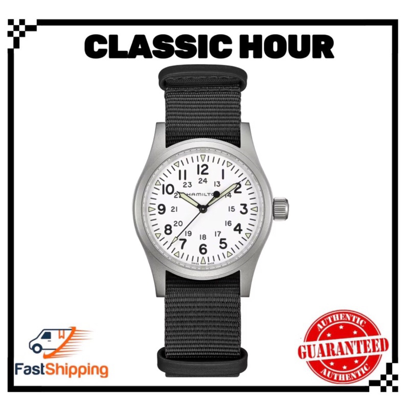 HAMILTON KHAKI FIELD MECHANICAL 38MM H69439910 | Shopee Malaysia