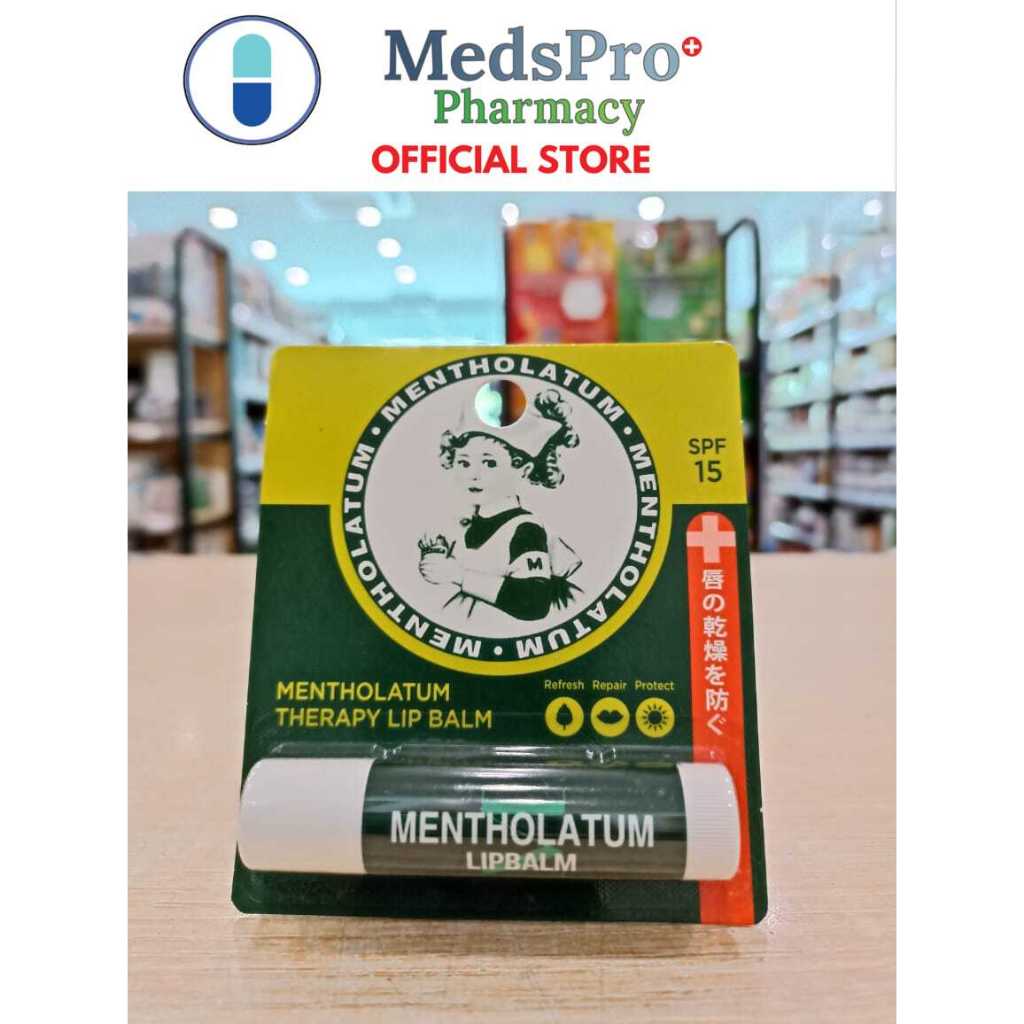 MENTHOLATUM THERAPY LIP BALM SPF15 3.5G (EXP 10/2027) | Shopee Malaysia